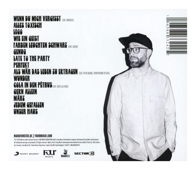 SONY MUSIC ENTERTAINMENT GERMANY GmbH Mark Forster - SUPERVISION von ...