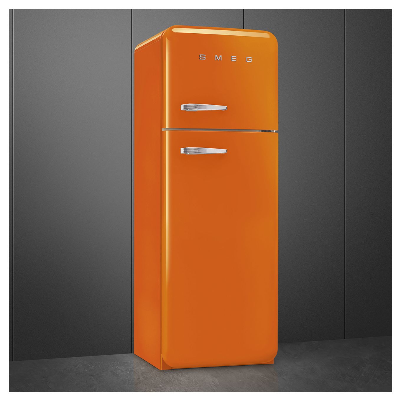 Smeg FAB30ROR5 222 l / 72 l Kühl-Gefrierkombi freistehend 168 kWh Jahr ...